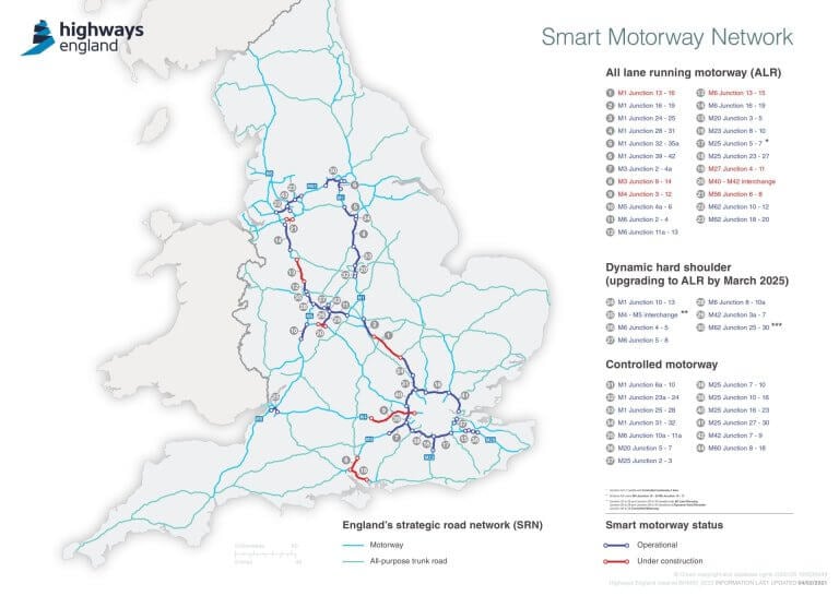 Smart Motorways: What Are They And How Do They Work?