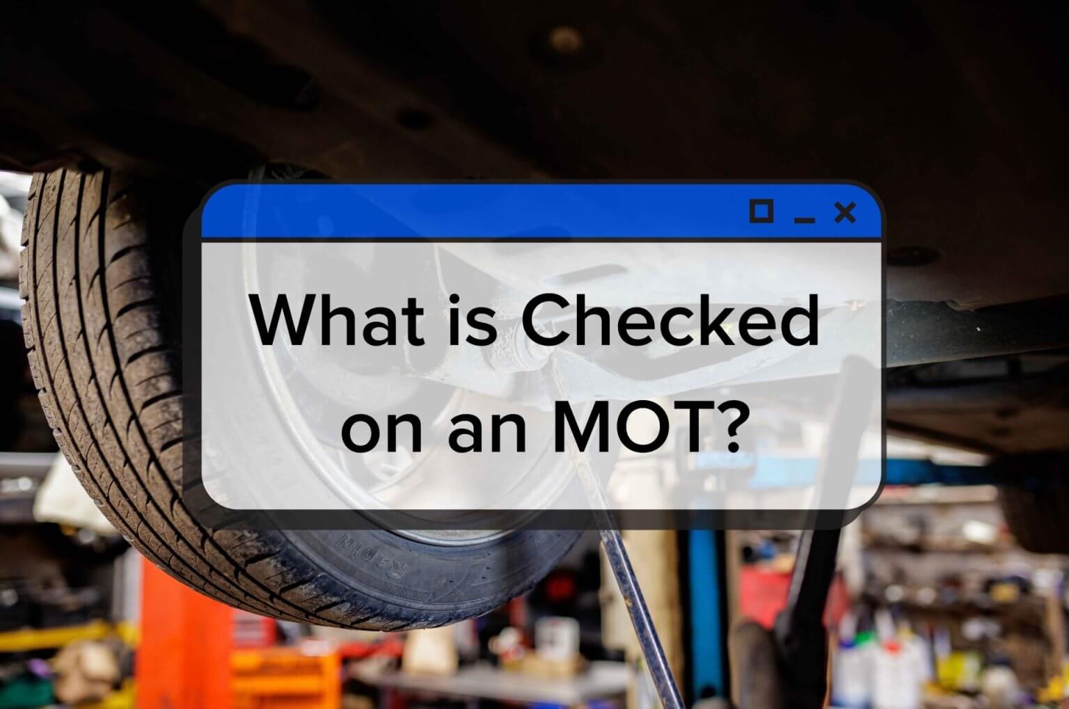 MOT Advisories: What Do They Mean? - ClickMechanic Blog